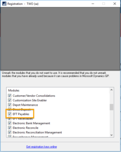 Setting up EFT for Payables Management in Dynamics GP 2013 and Later ...